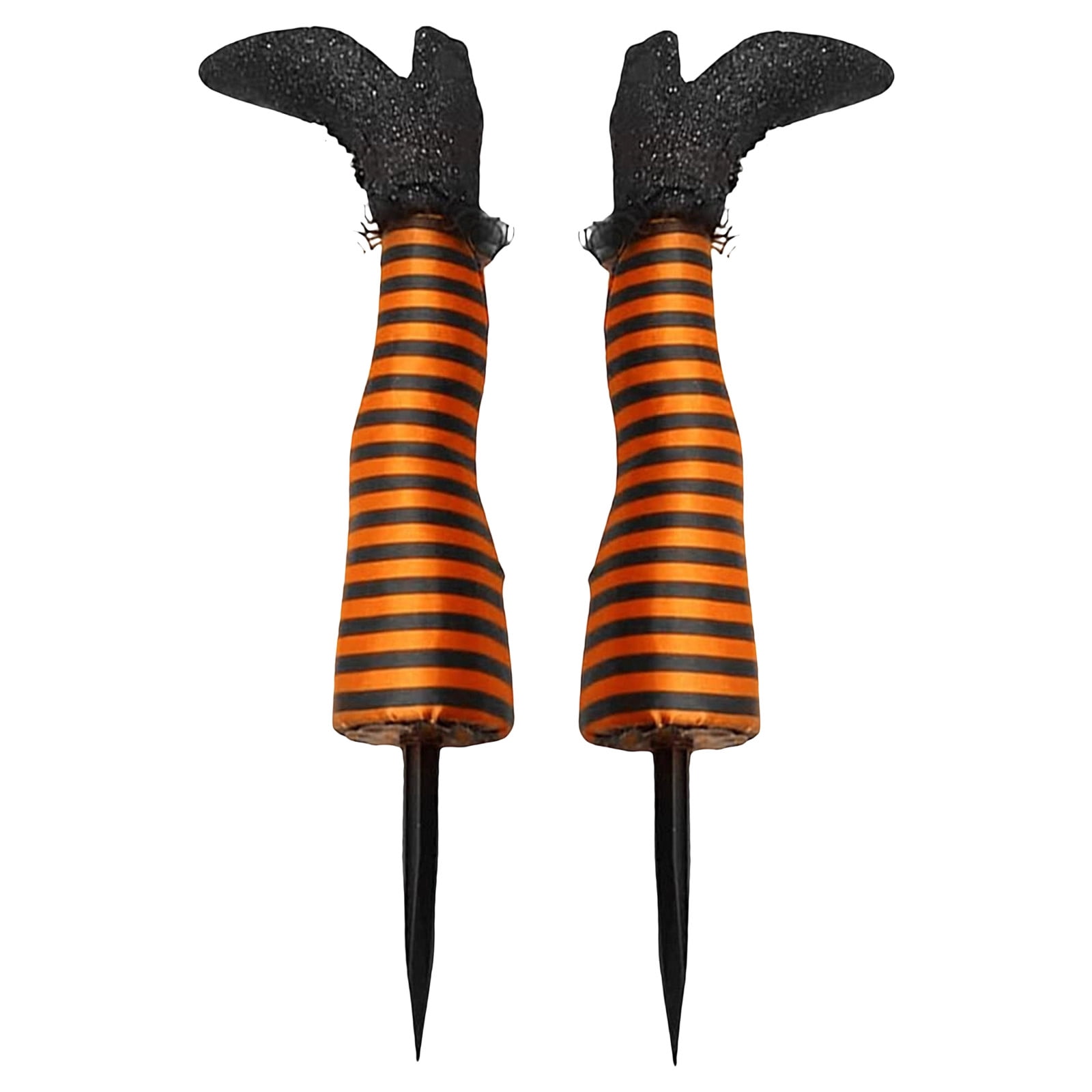 Witch Leg Yard Stakes 1 Pair Halloween Wicked Upside Down Witch Legs ...