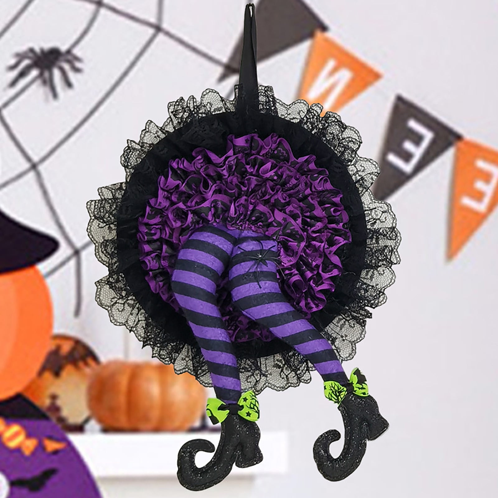 Witch Legs Door Decoration for Halloween Home Entry – Flying Sorceress ...