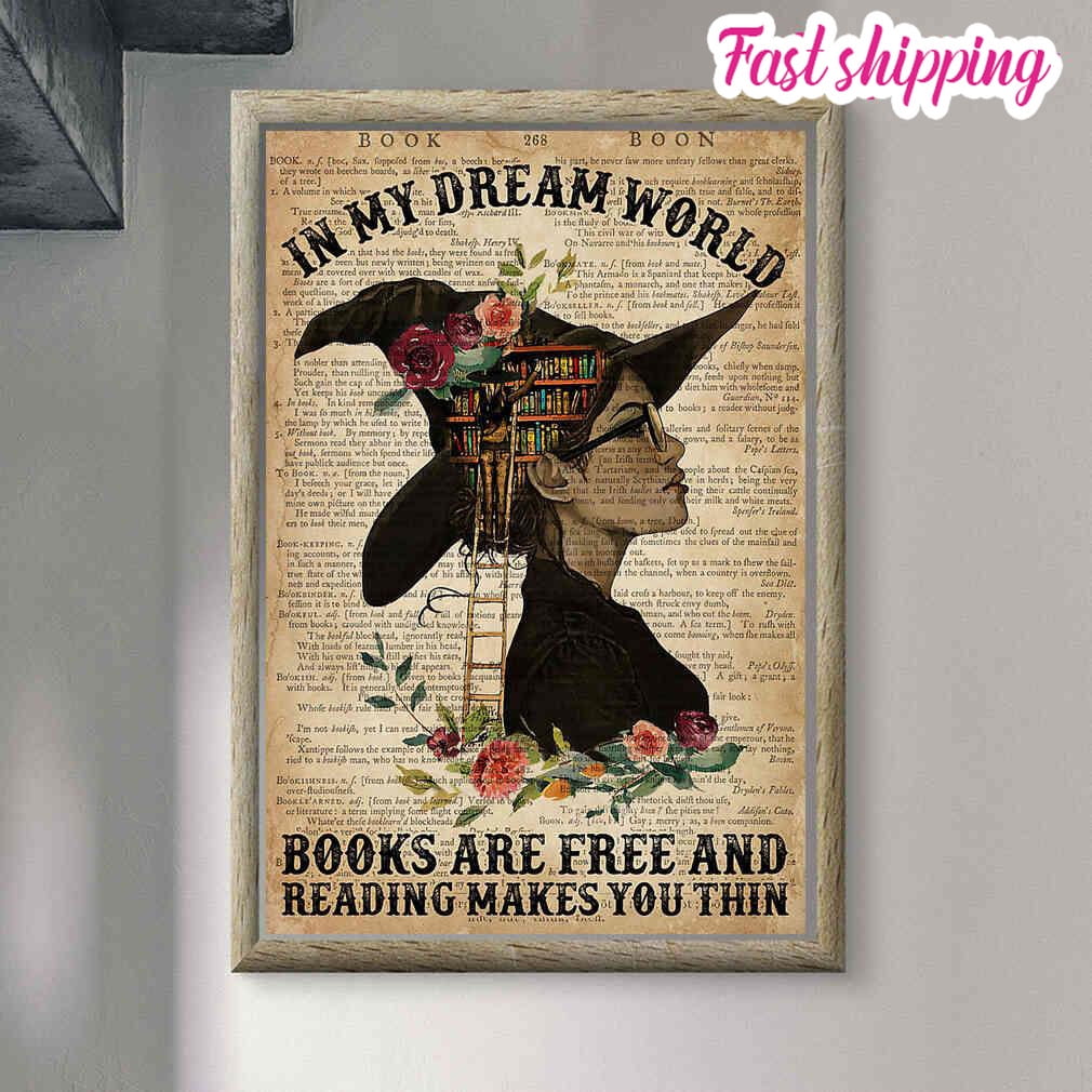 Witch Library In My Dream World Books Are Free And Reading Makes You ...