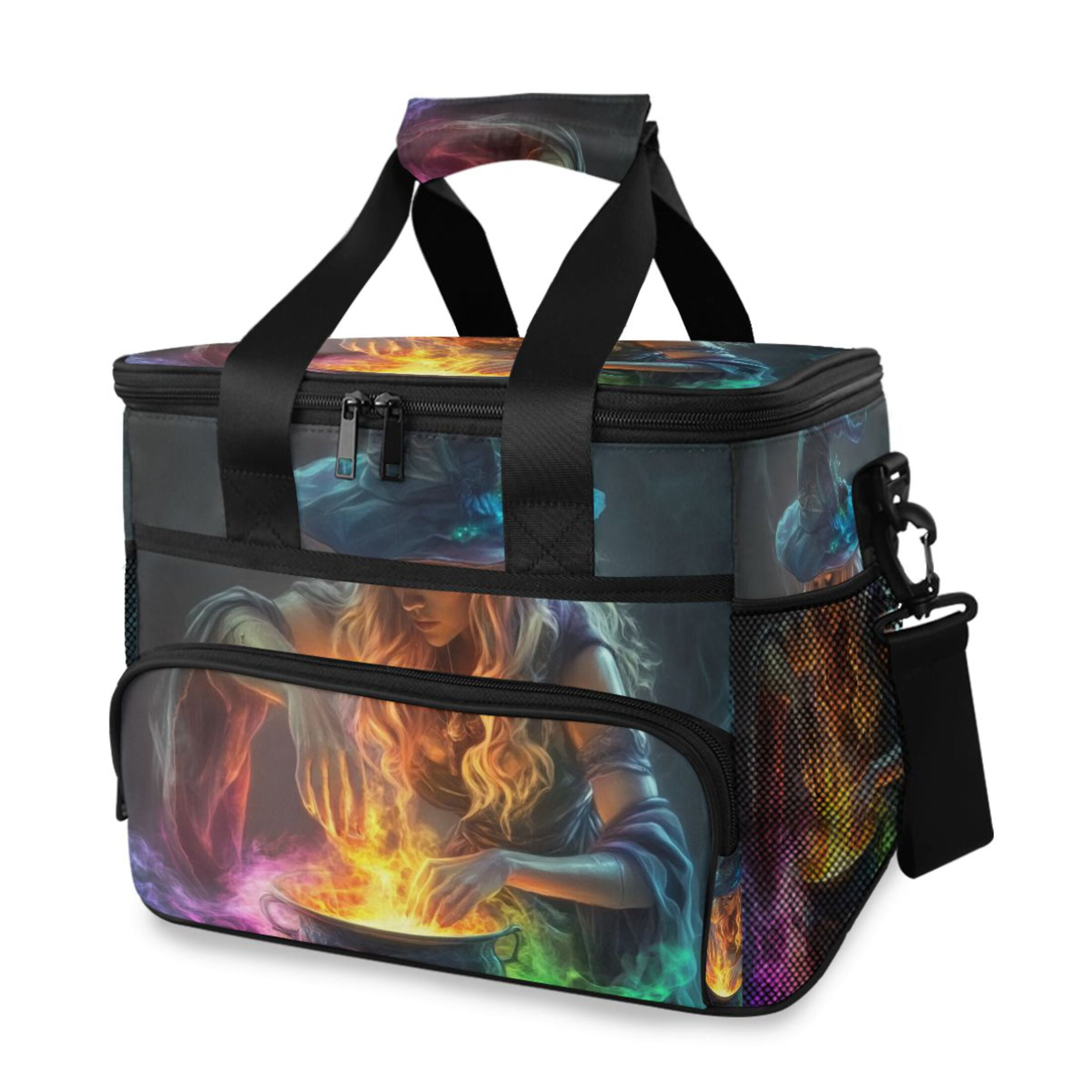 Witch Make Potions Insulated Lunch Bag 15L Cooler Box for Women Men ...