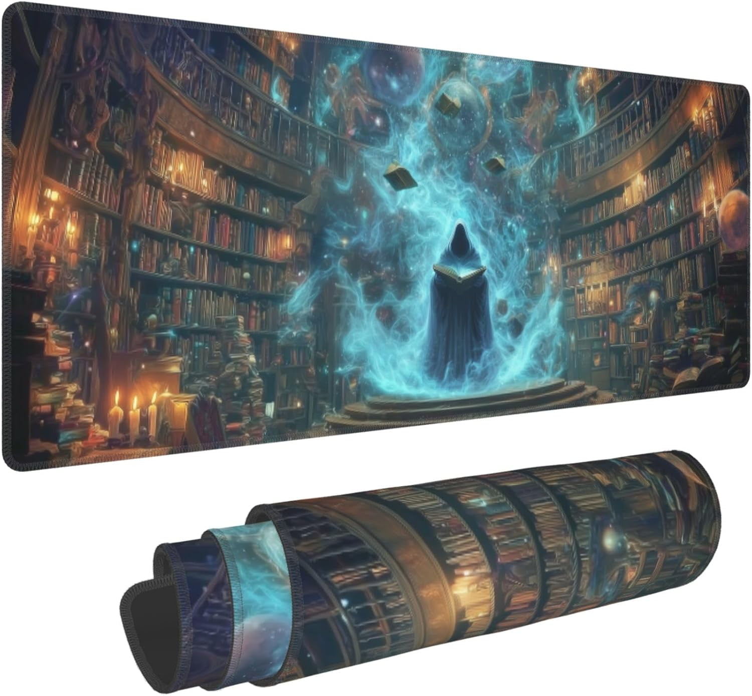 Witch Mouse Pad Extended Large Gaming Mouse Pad XL Stitched Edges for ...