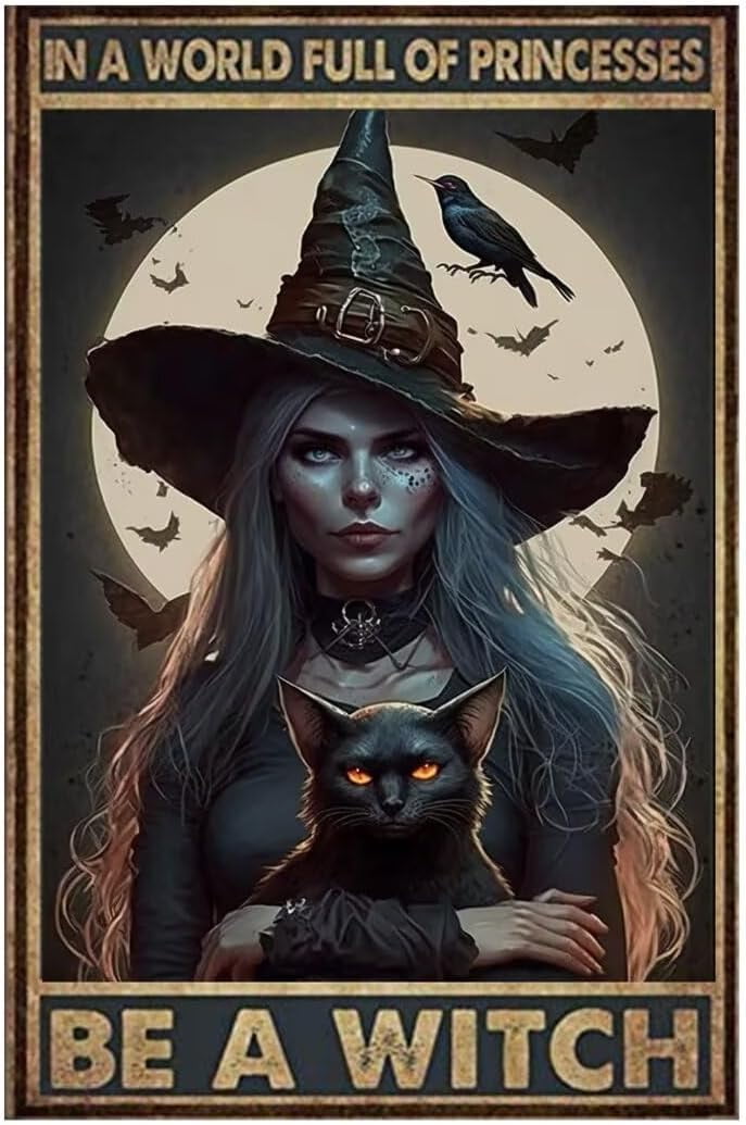 Witch Posters & Prints-In A World Full Of Princesses Be A Witch,Witch ...