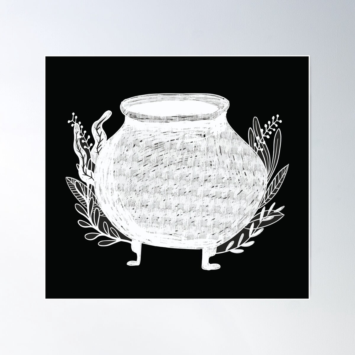 Witch'S Cauldron Poster Wall Art, Modern Wall Decor For Living Room ...