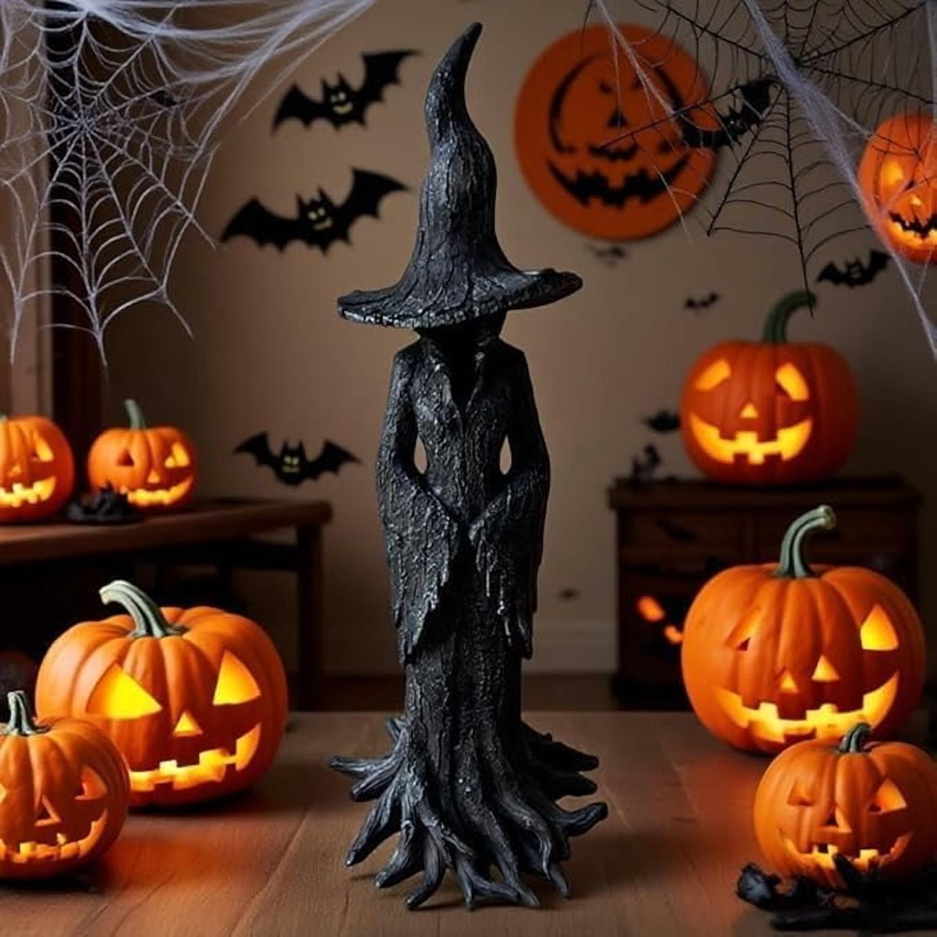 Witch Statue,Enchanting Witch Statue, Resin Hand-Painted Enchanting ...