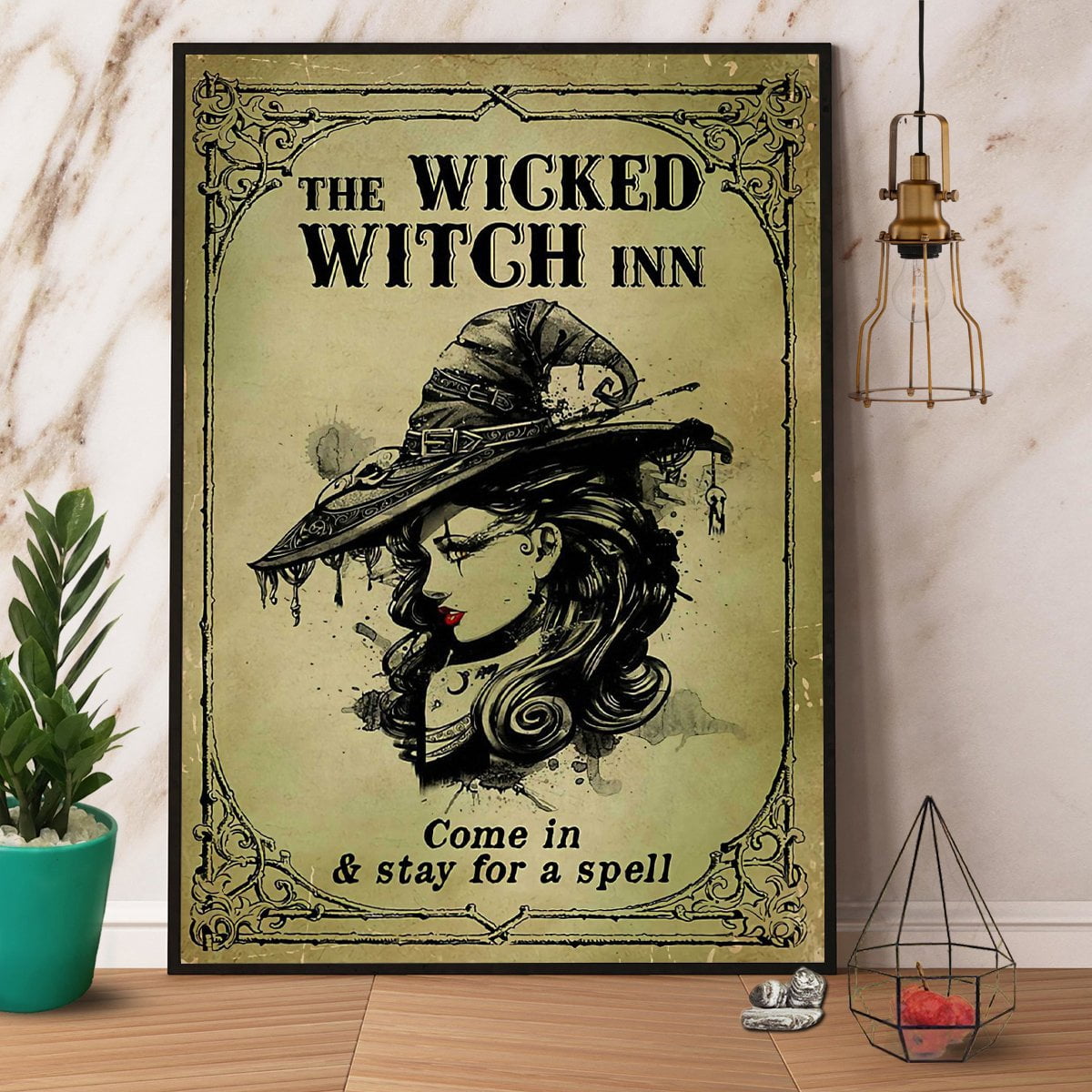 Witch The Wicked Witch Inn Come In & Stay For A Spell Halloween Gift ...