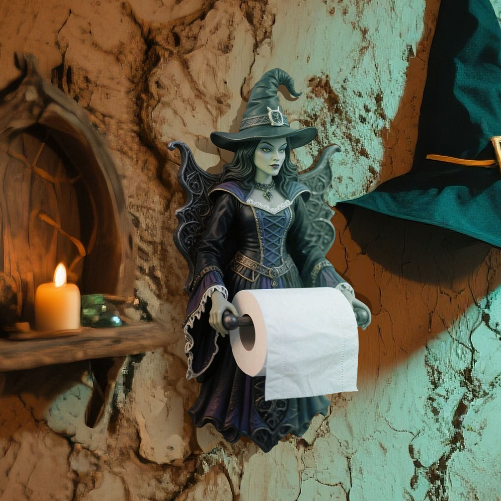 Witch Toilet Paper Holder 6.7''/17cm- Witch Toilet Paper Holder ...