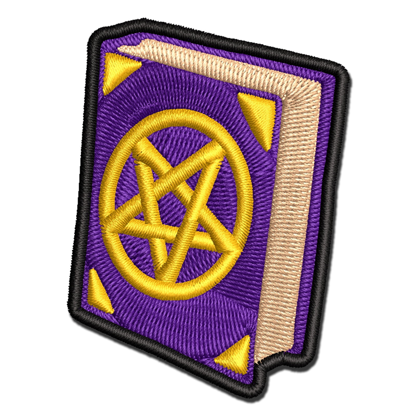 Witch Tome Spell Book Grimoire for Magic Witchcraft Applique Multi ...