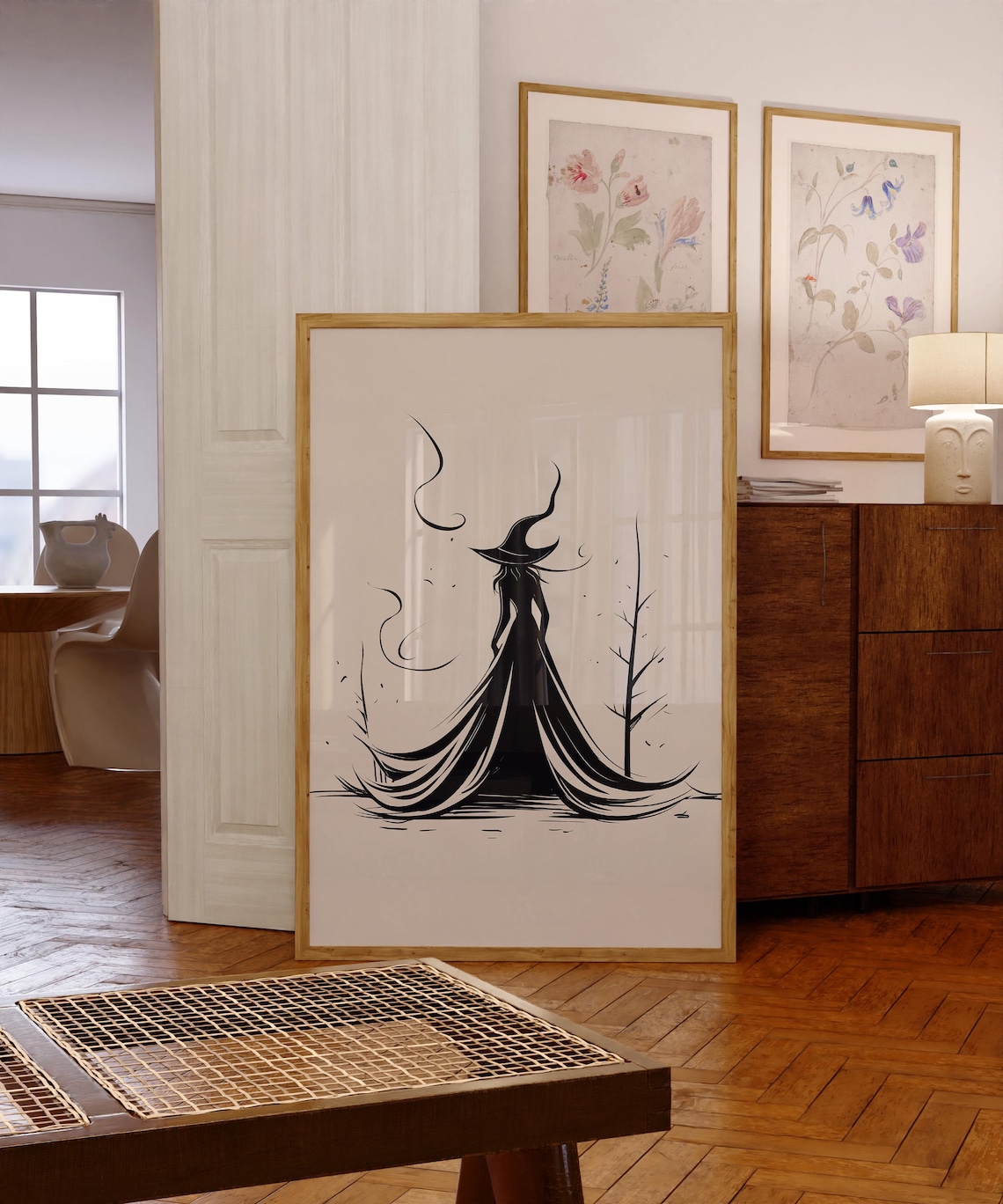 Witch Wall Art Witchy Wall Decor Trendy Poster Minimalist Poster ...