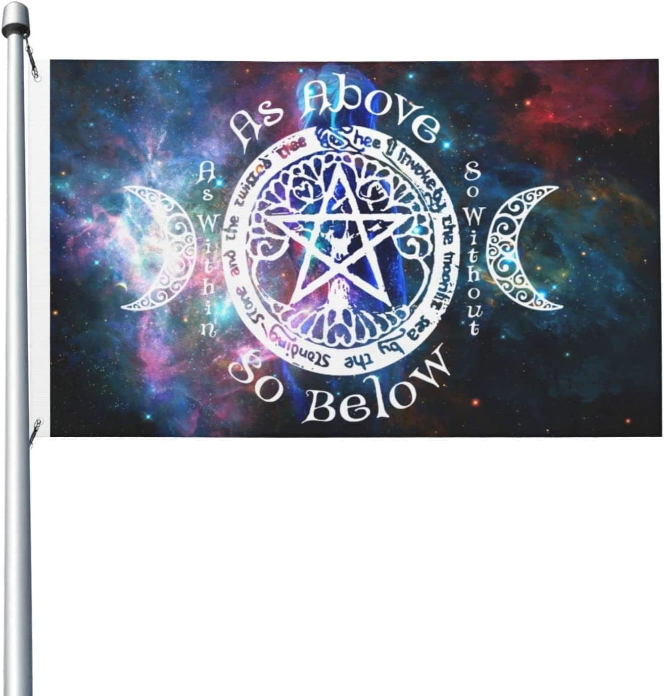 Witch-Wiccan-Pagan Garden Flag Outdoor Flag Banner Breeze Flag Home ...
