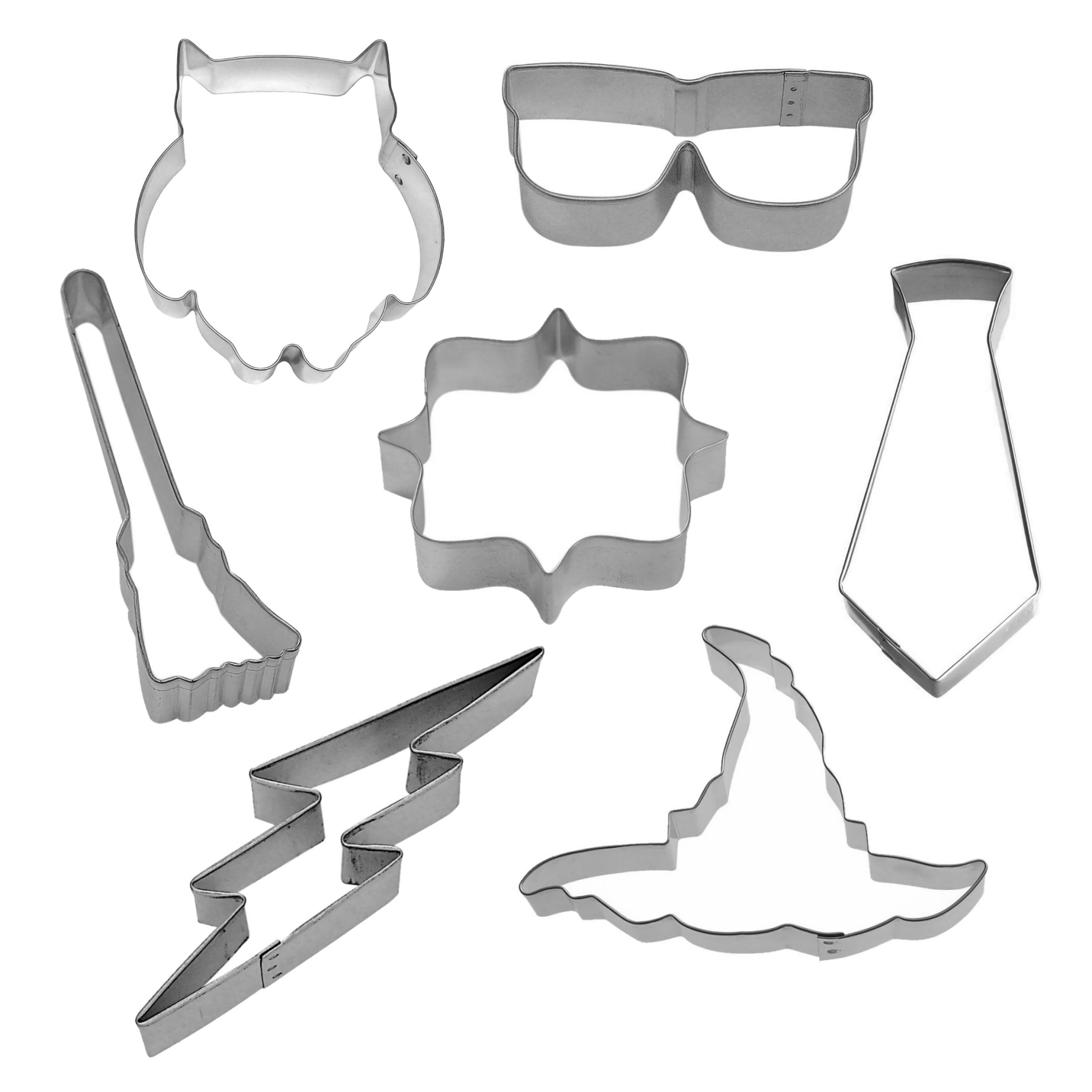 Witch/Wizard 7 Piece Cookie Cutter Set - The Cookie Cutter Shop - Tin ...