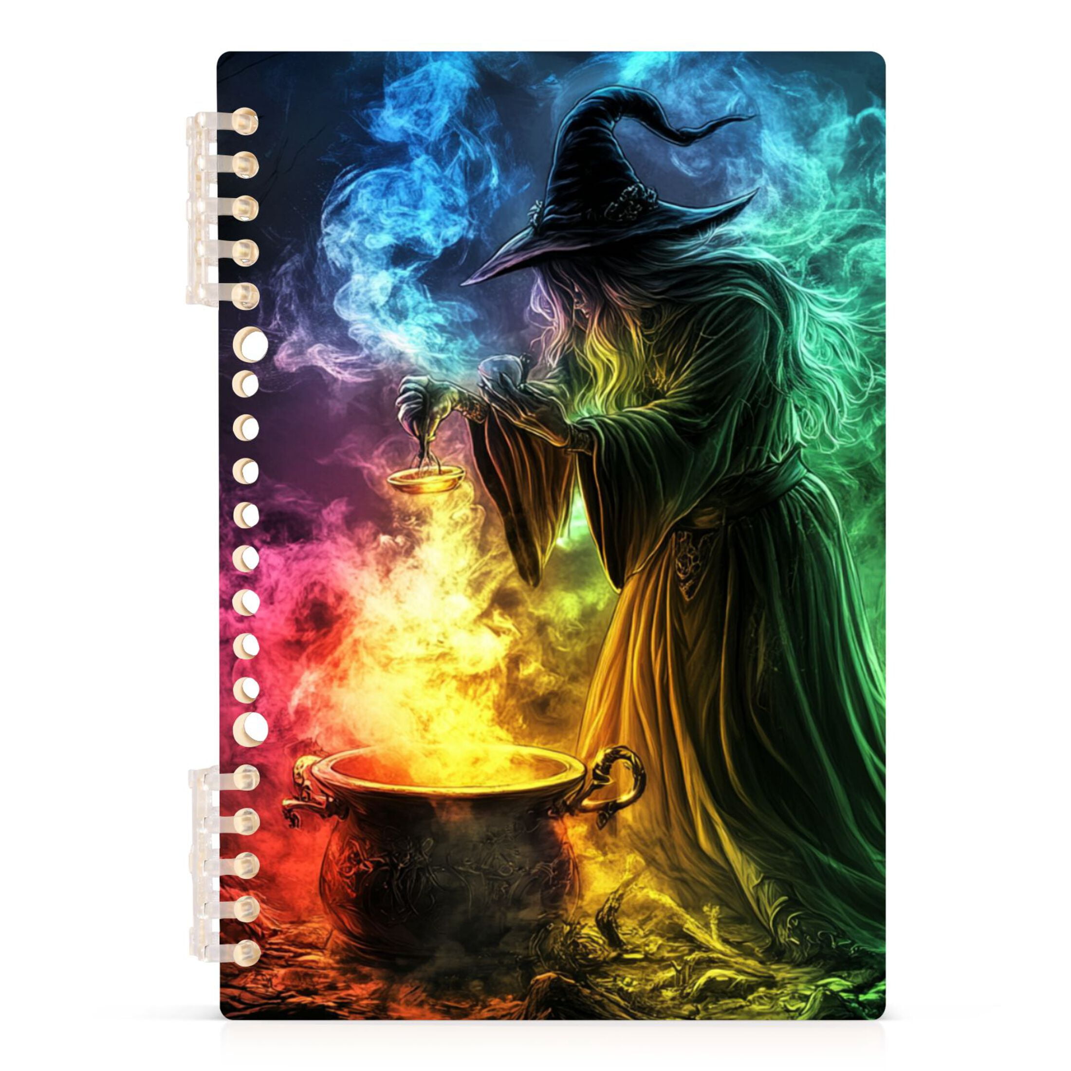 Witch and The Magic Potion Lined Spiral Journal Notebook 60 Pages A5 ...
