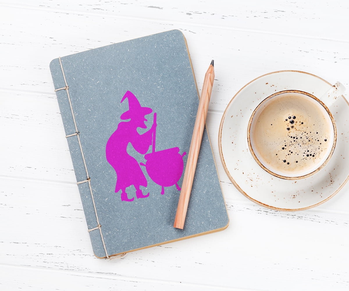 Witch over Cauldron Stencil - Art and Wall Stencil (51"x90") - Walmart.com