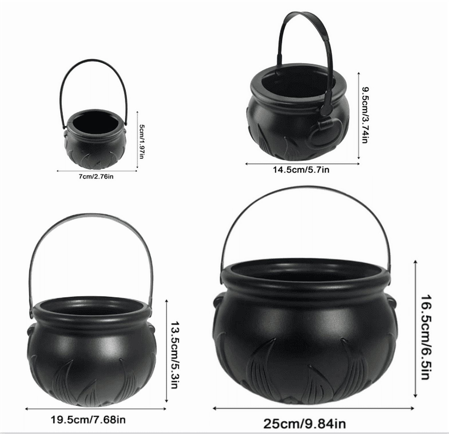 Witch's Cauldron Set, Easy DIY Cauldron Ornaments, Halloween Party ...