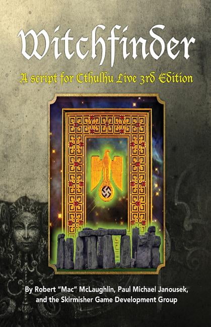 WitchFinder : A Script for Cthulhu Live 3rd Edition (Paperback ...