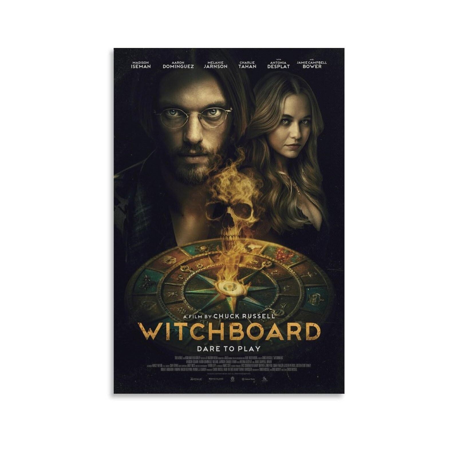 Witchboard - Vintage Blockbuster Movie Poster New Movie Poster Canvas ...