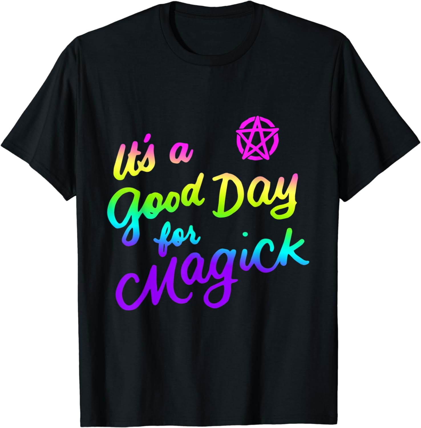 Witchcraft Magic Sayings Wicca Witch Magical Spells Rituals Short T ...