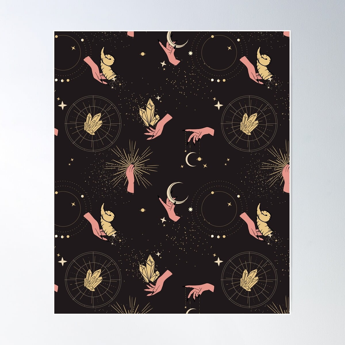 Witchcraft: Space Creation Poster Wall Art, Modern Wall Decor For Living Room Bedroom, 8x12 ...