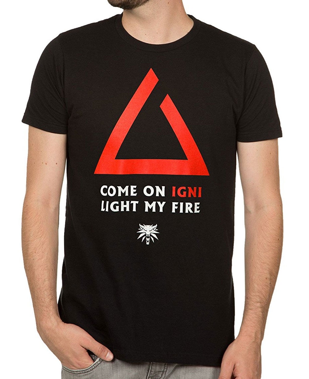 Witcher 3 Axii Igni Light My Fire Premium Adult T-Shirt - Walmart.com