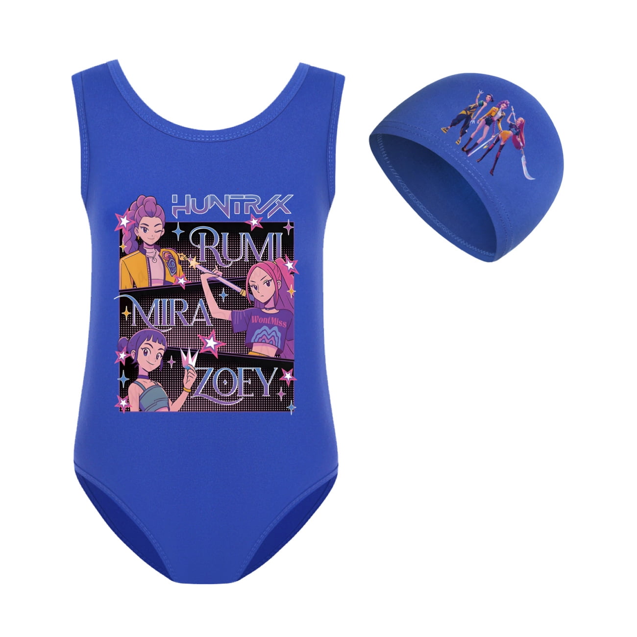 Witcher Girls Swimsuit Set (Includes Matching Swim Cap) | Anime ...