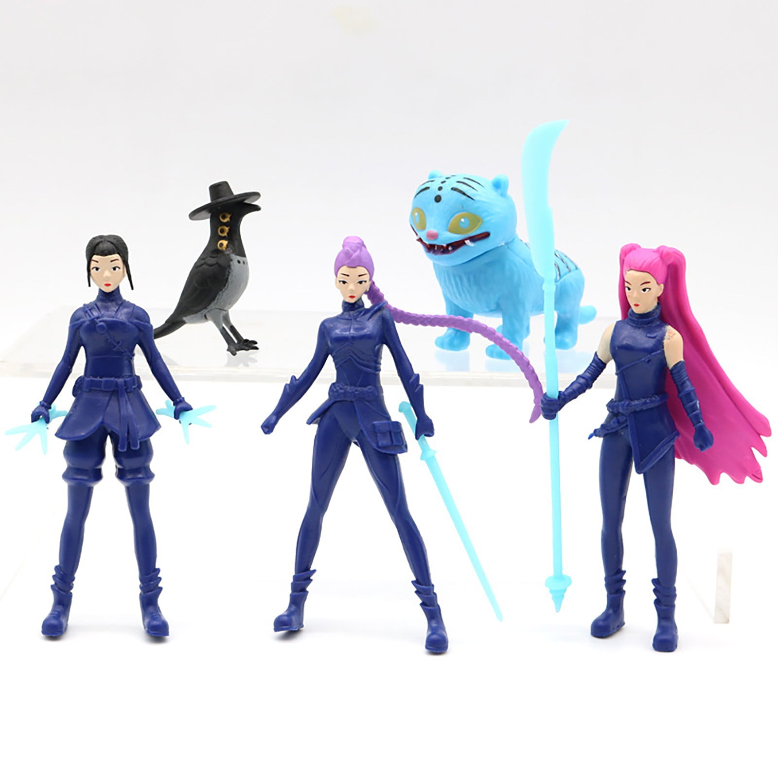 Witcher Group (Cute Version) Tiger Doll Star Edition Anime Collectible ...