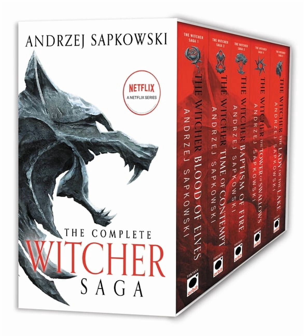 Witcher Boxed Set: Blood of Elves to Lady of Lake, 5 Novels - Walmart.com