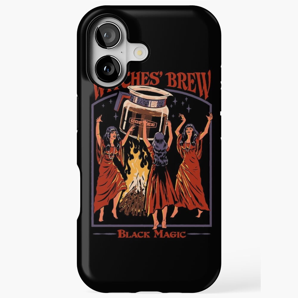 Witches’ Brew Retro Vintage Halloween Potion Design Case with iPhone 11 ...
