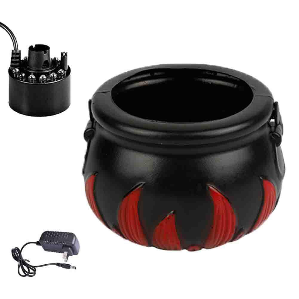 Witches Cauldron with Mist Maker Fogger,Scary Halloween Decorations ...
