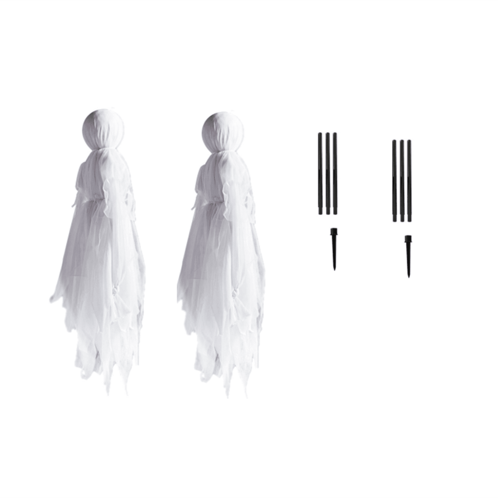 Witches Holding Hands And Glowing Faces - Set of 3 Witches - 6 Feet ...