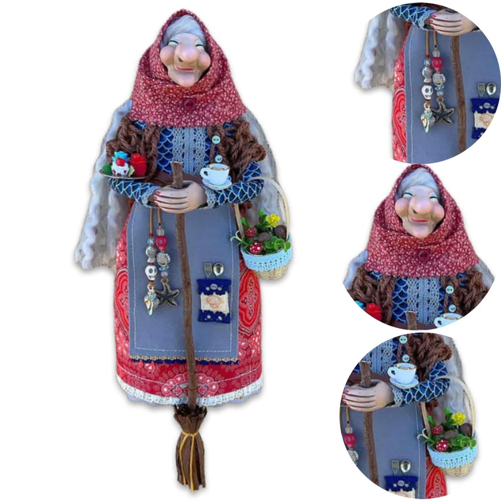 Witches for Kitchens: Enchanting Handmade Kitchen Witch - Good Luck ...