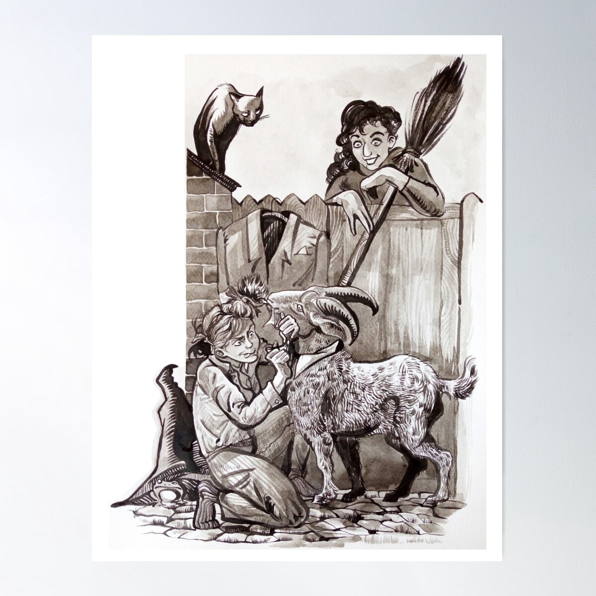 Witches Poster Wall Art, Modern Wall Decor For Living Room Bedroom ...