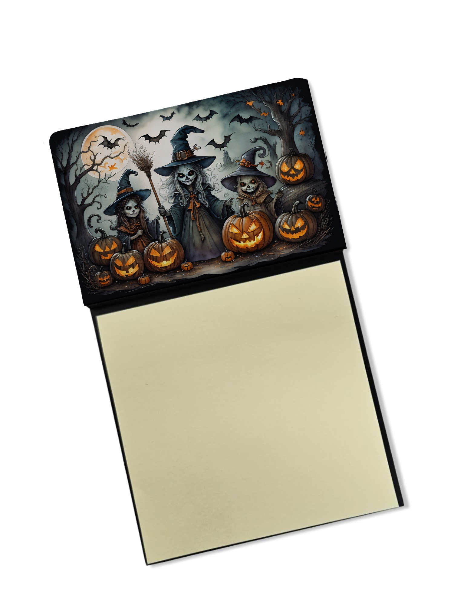 Witches Spooky Halloween Sticky Note Holder 3.25 in x 5.25 in - Walmart.com