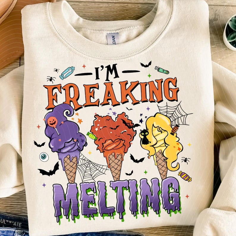 Witches Summer Shirt, Funny Thug Life Tee, Freaking Melting Witch ...