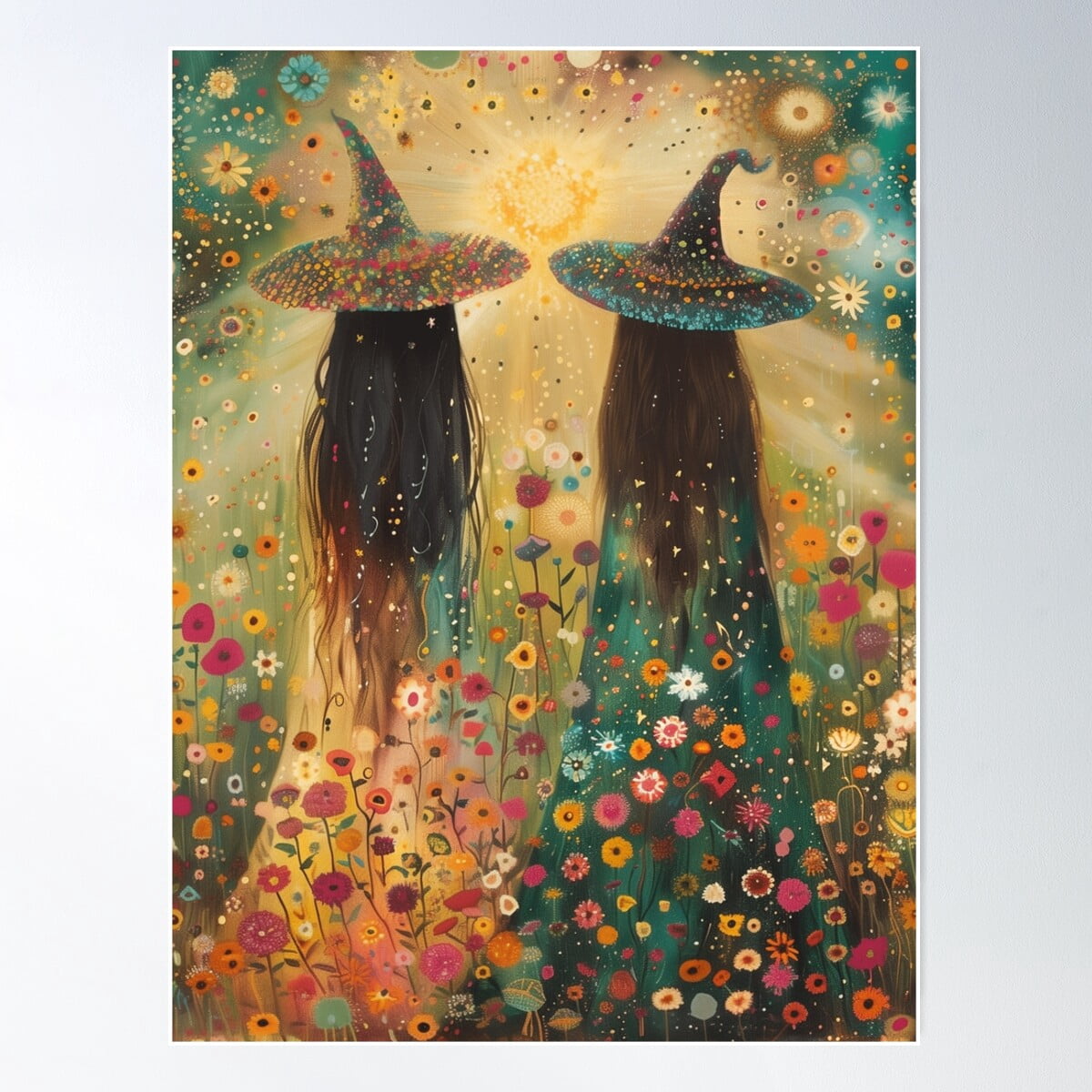 Witches Watch The Summer Solstice Wildflowers Witchcraft Floral ...