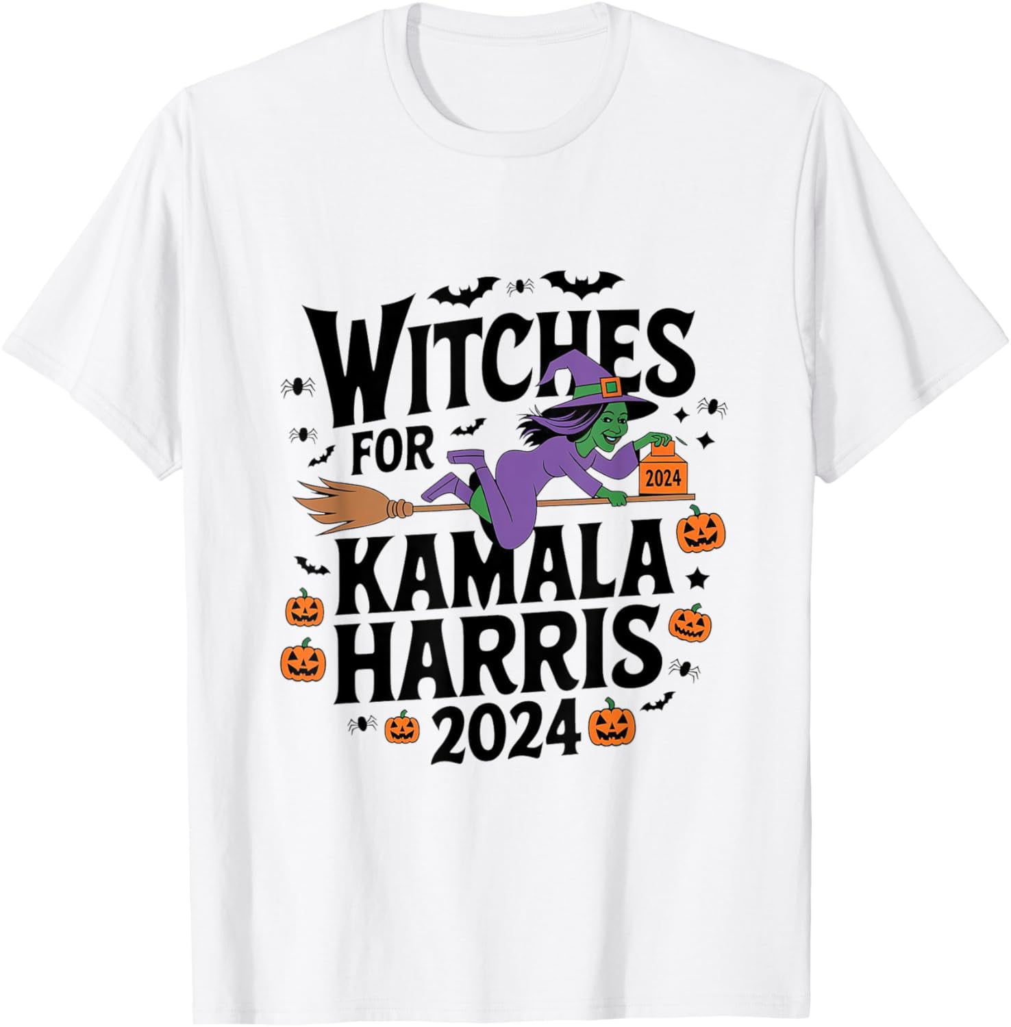 Witches for Kamala Harris Election 2024 Halloween T-Shirt - Walmart.com