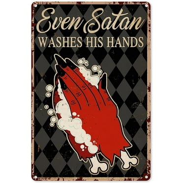 MUCHENGGIFT Witchy Kitchen Metal Tin Sign Wall Decor, Retro Witch's ...