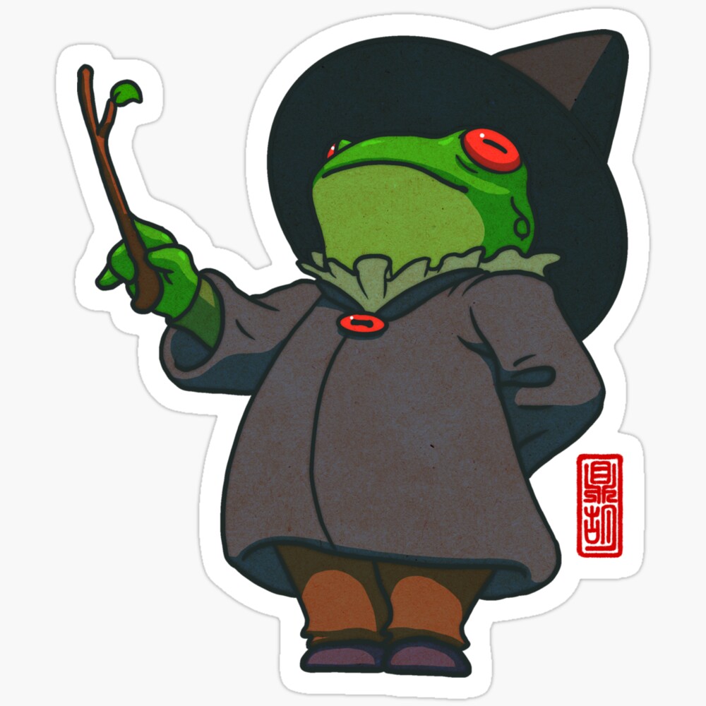 Witchy Fall Halloween Vibes Frog Stickerphone Decal Water Bottle ...
