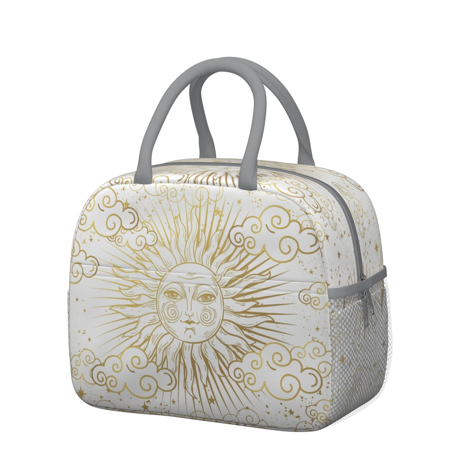 Witchy Gothic Lunch Tote for Women, Mystical Celestial Astrology ...