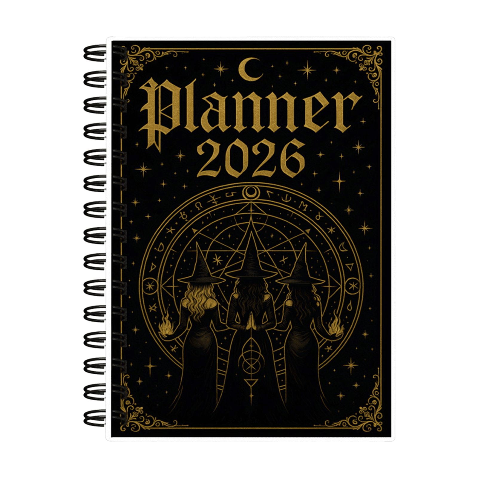 Witchy Planner 2026 Daily Organizer With Ritual Prompts, Moon Phase ...