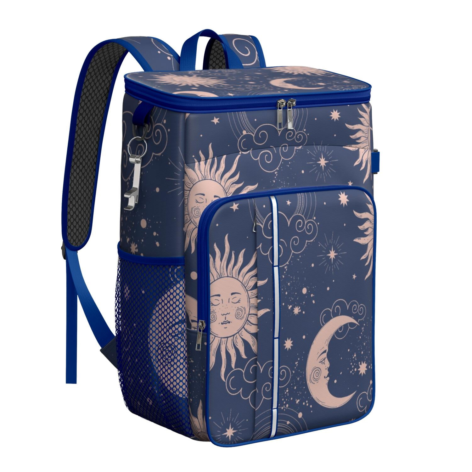 Witchy Star Print Backpack Cooler – Leakproof Insulated Cooler Bag with ...