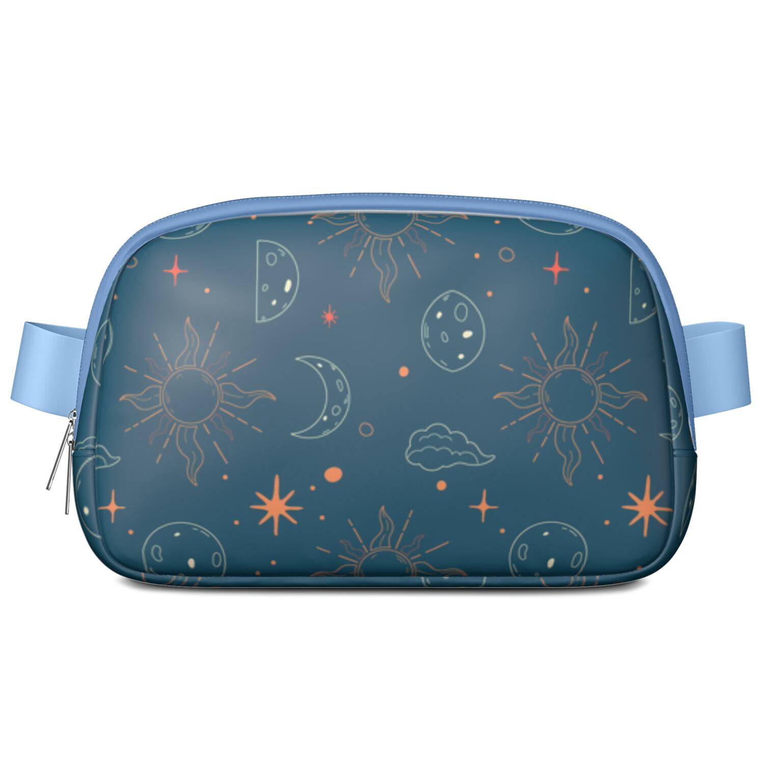 Witchy Starry Moon Waist Bag – Gothic Fanny Pack with Celestial Sun ...