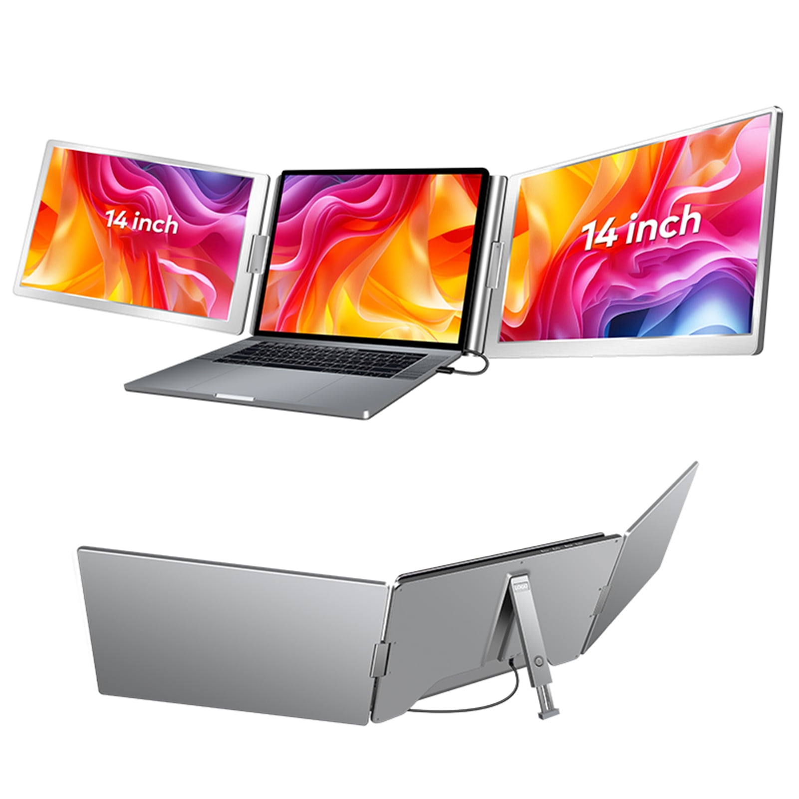 ,With 13-17.3'' Laptop Fhd Portable Screen 1080p 14'' - Walmart.com