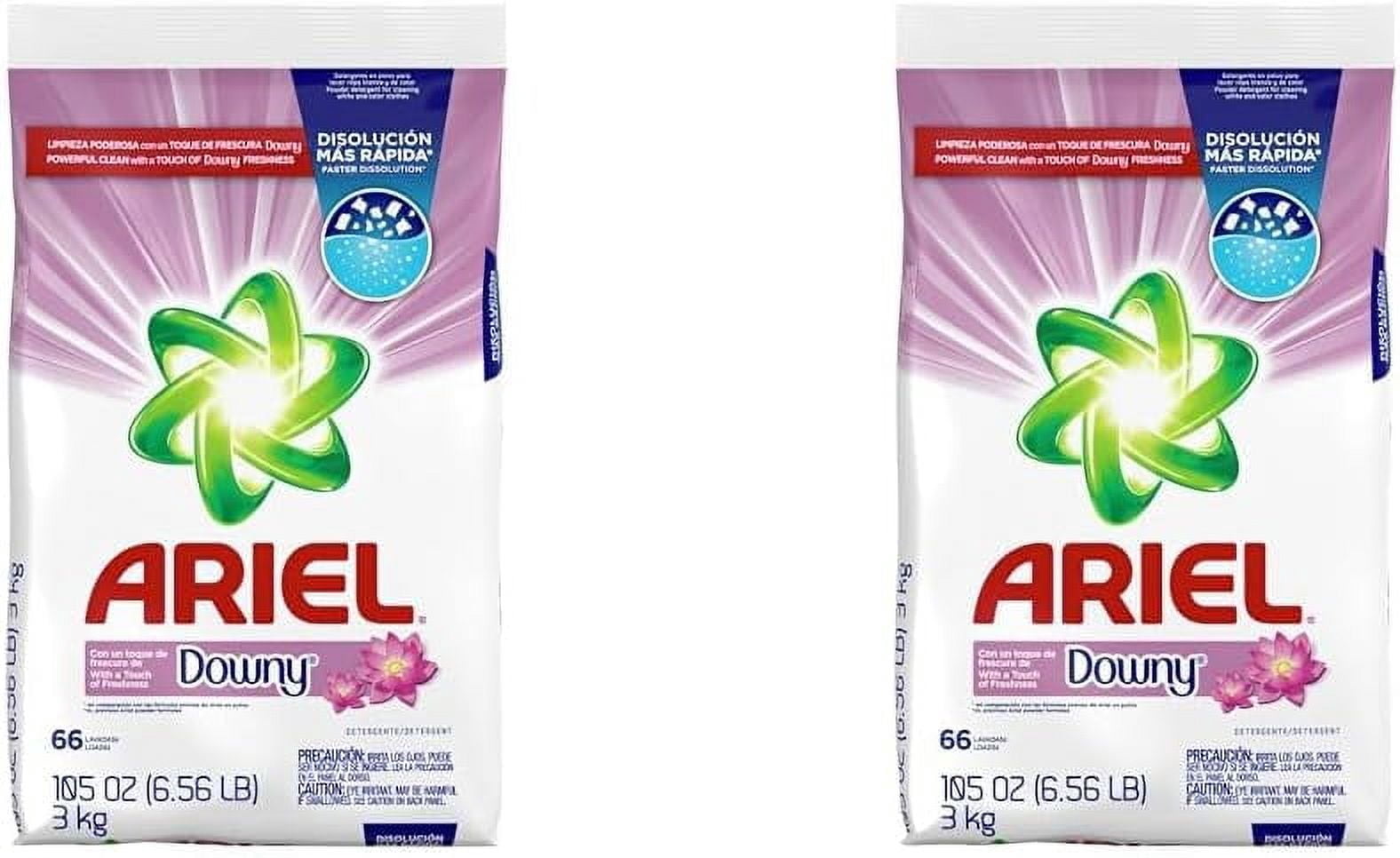With A Touch Of Downy Freshness, Powder Laundry Detergent, 105 Oz, 66 ...