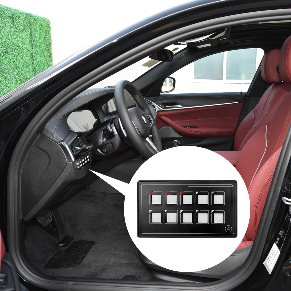 With Backlight 10V-30V Button Switch Panel LED Touch USB Cable ...