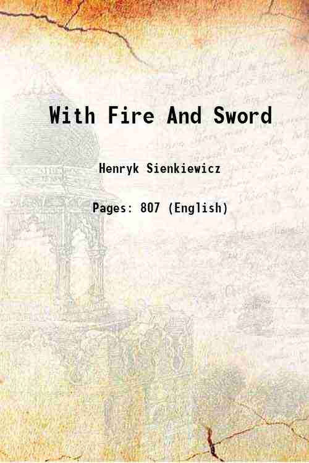 With Fire And Sword 1898 [Hardcover] - Walmart.com