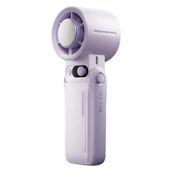 With Ice Pack High Speed Handheld Fan 199 Gears Infinitely Adjustable ...