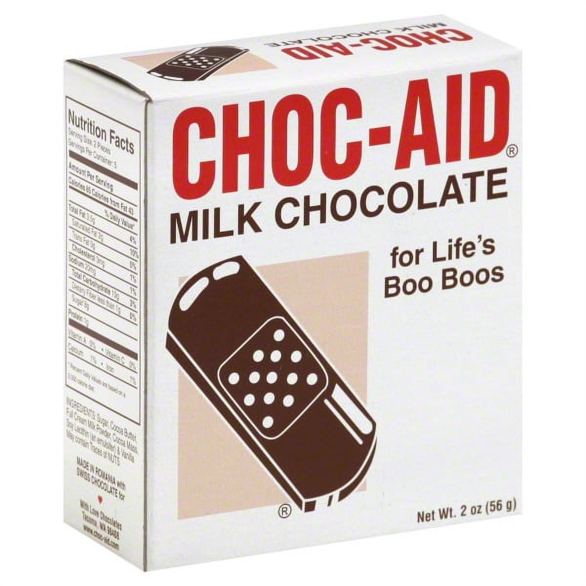 With Love Chocolates Choc Aid Milk Chocolate, 10 ea - Walmart.com