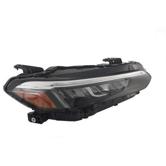 【With Module】For 2022 2023 Honda Civic Chrome DRL Full LED Right Side ...