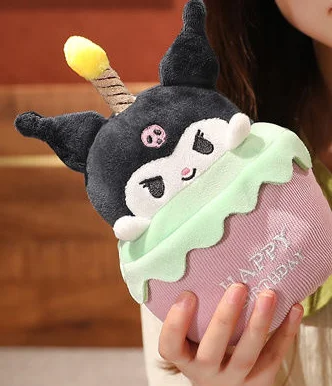 With Music Cartoon Melody Sanrio Kuromi Birthday Cake Plush Doll ...