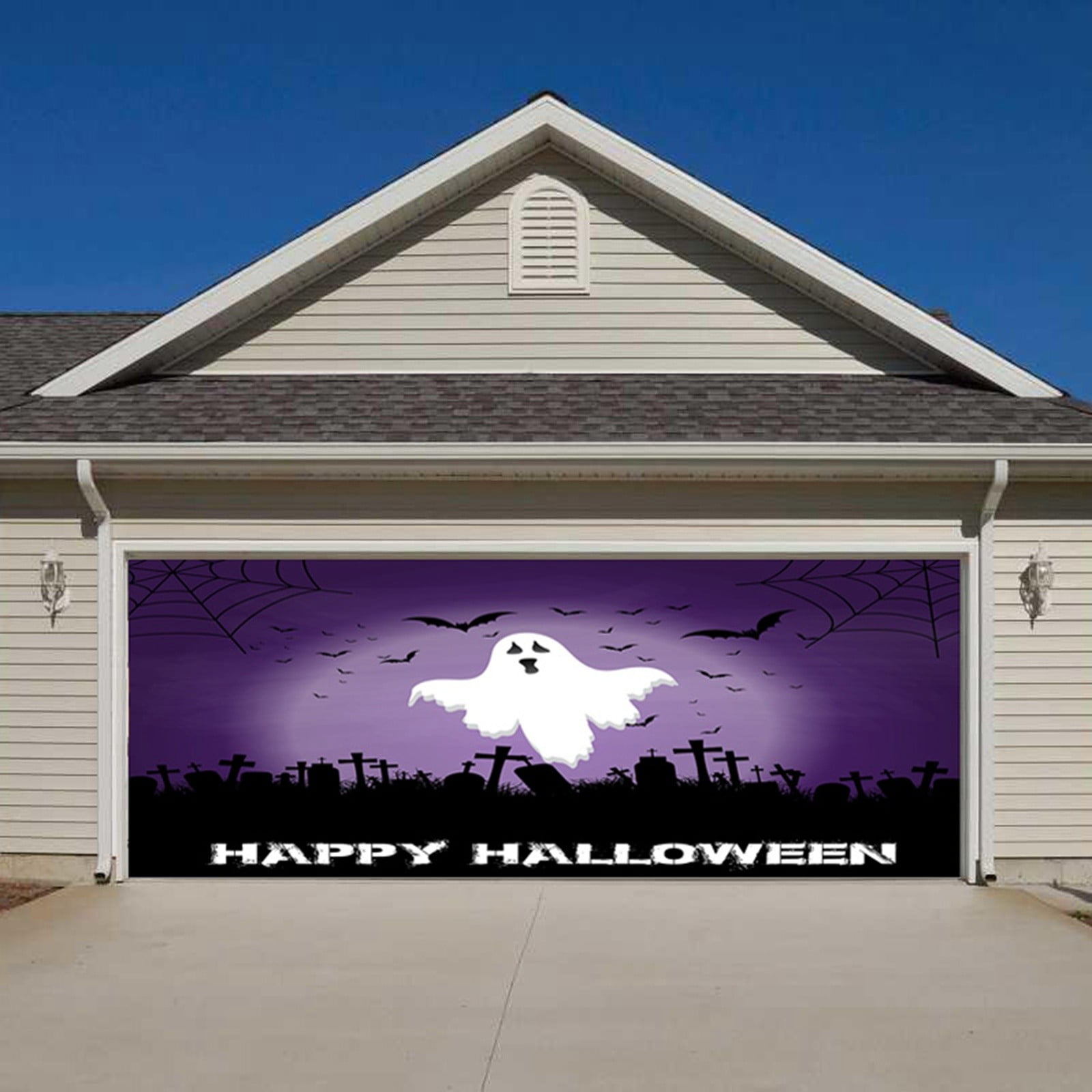 With Our Garage Banner: The Party ! Wall Flags for Bedroom with Quotes ...