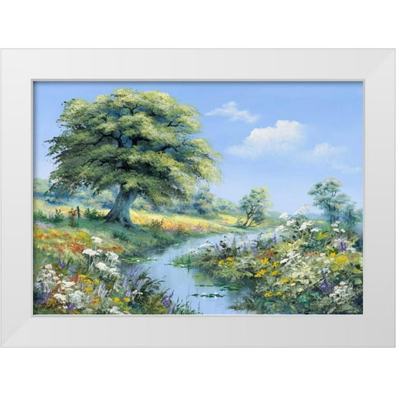 Withaar, Reint 14x11 White Modern Wood Framed Museum Art Print Titled ...